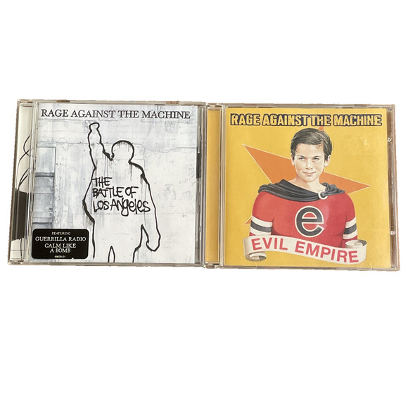 Epic Records | Media | Rage Against The Machine 2 Cd Lot Evil Empire ...
